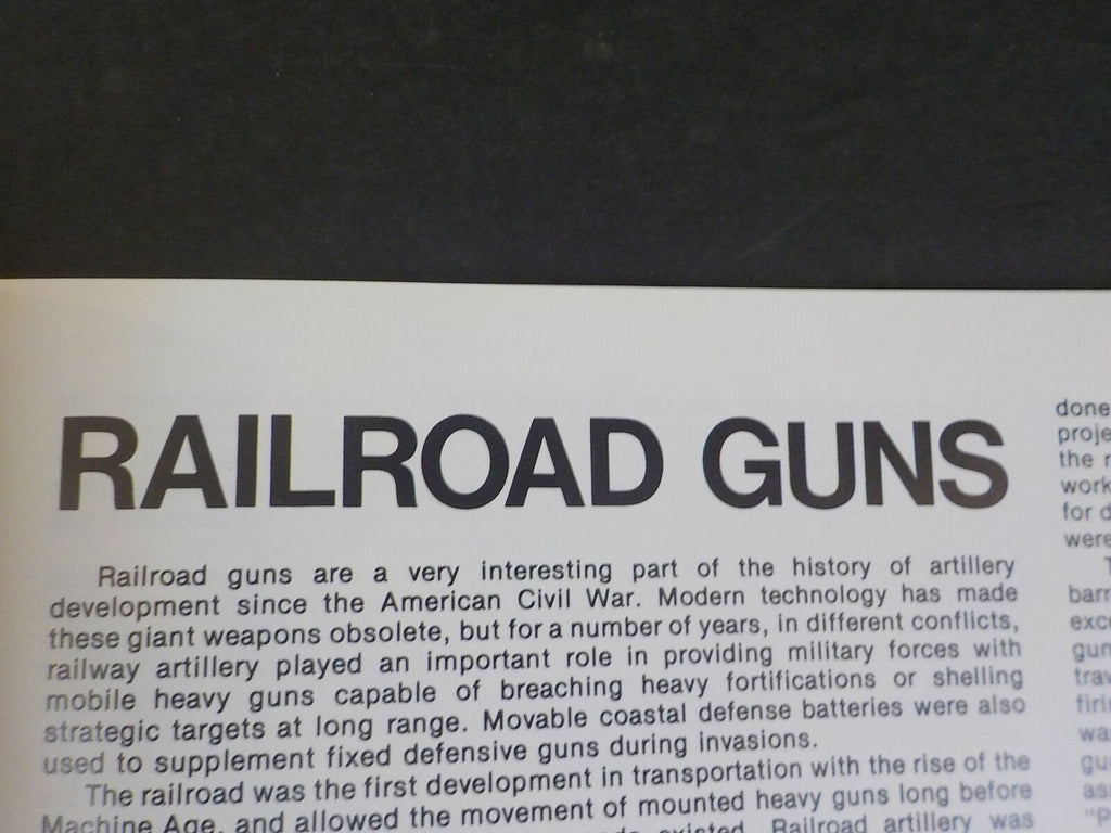 German Railroad Guns in action Armor #15 Squadron / Signal Publication ...