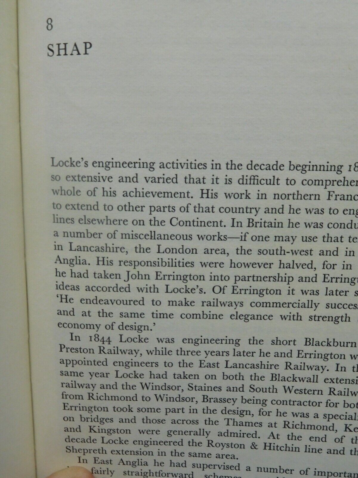 Joseph Locke Railway Revolutionary by N W Webster Dust Jacket 1970 218 ...