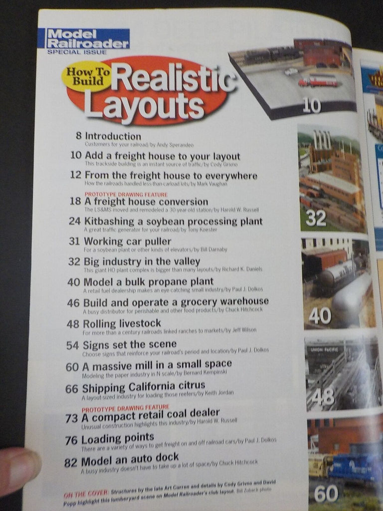 How to Build Realistic Layouts July 2007 Industries you can model Soyb ...