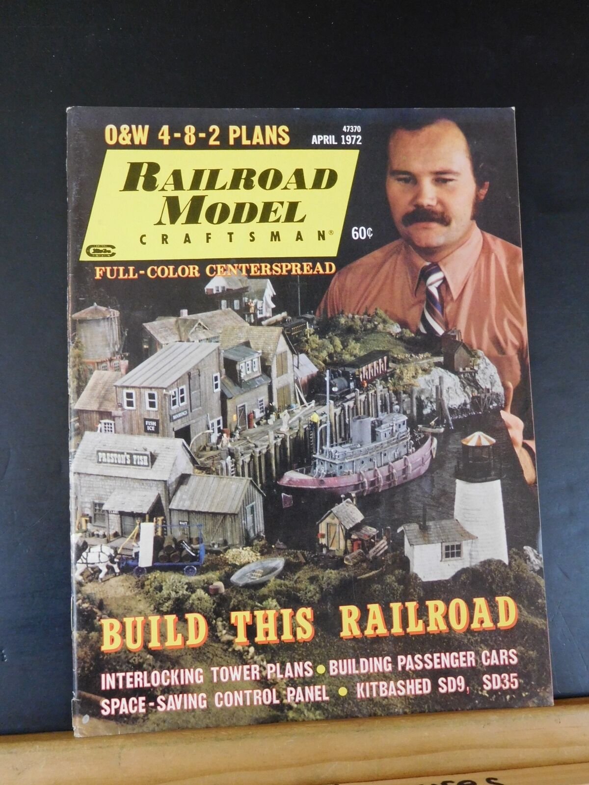 Railroad Model Craftsman Magazine 1972 April RMC Build this railroad I ...