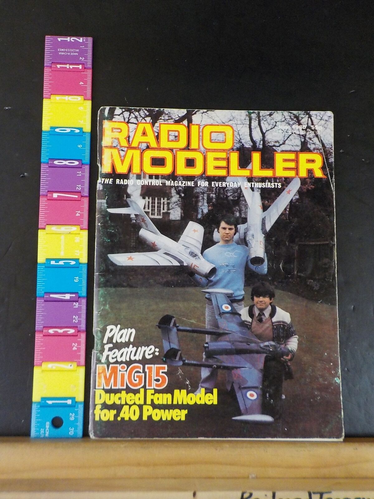 Radio Modeller 1980 June 1980 Vol 15 #6 MiG15 ducted fan model ...