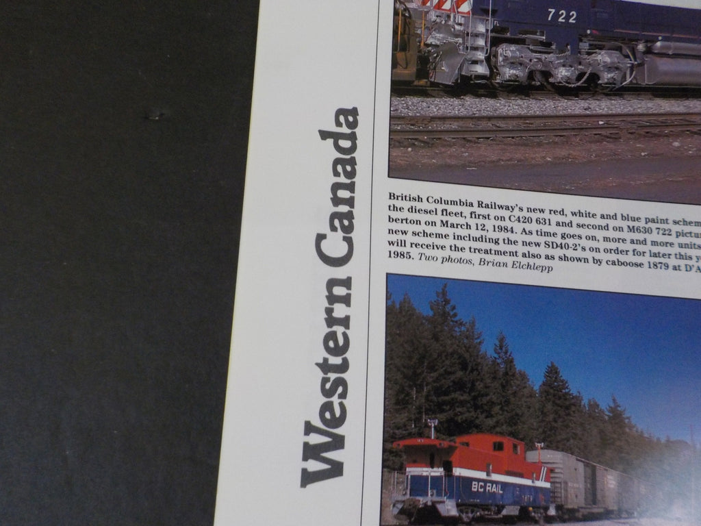 CTC Board Railroads Illustrated #118 1985 April Sherman – RailroadTreasures