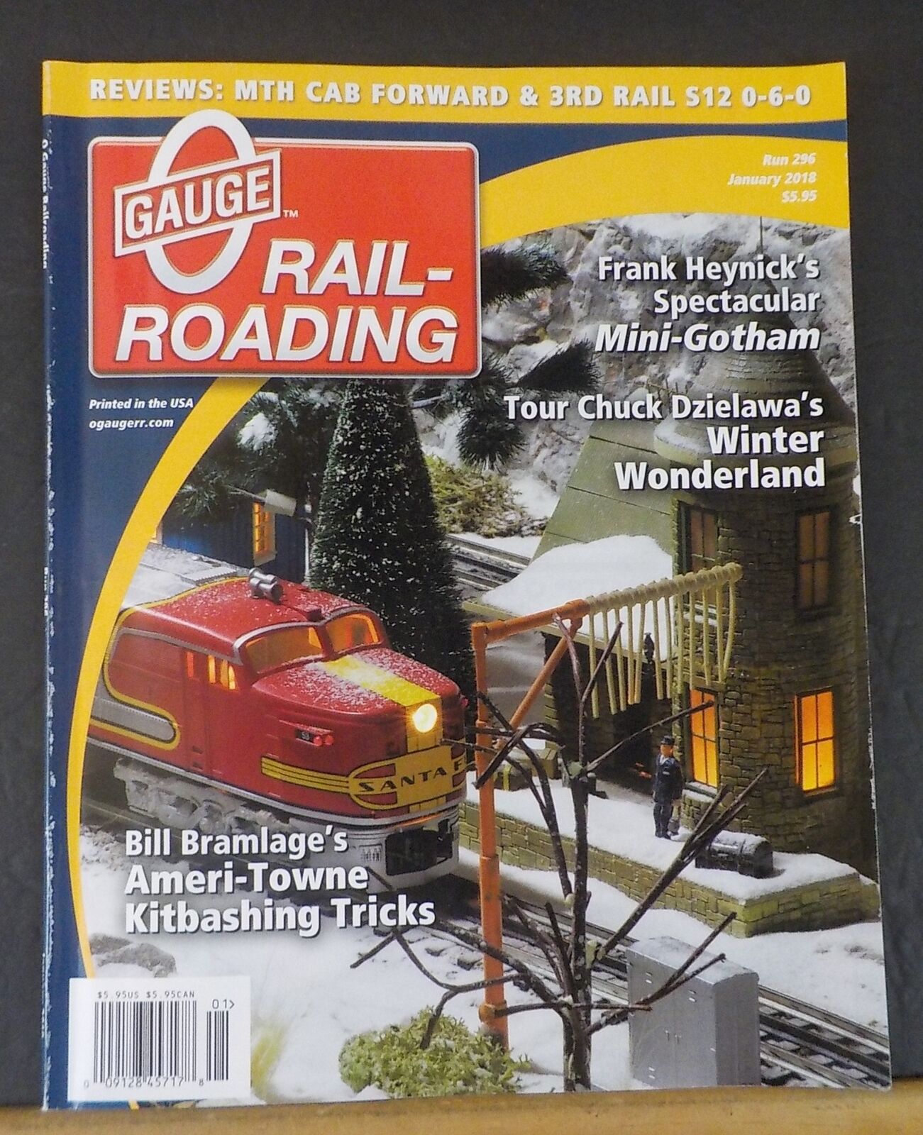 O Gauge Railroading #296 January 2018 Mini-Gotham Winter Wonderland ...