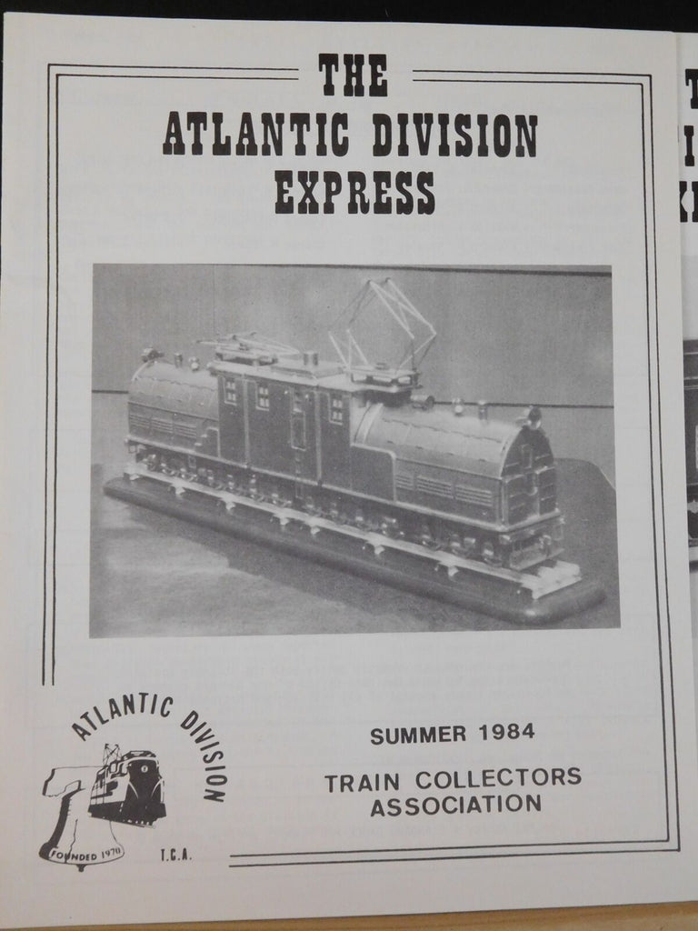 Atlantic Division Express 1984 Lot of 4 Buco Double Crossover Point Fi ...