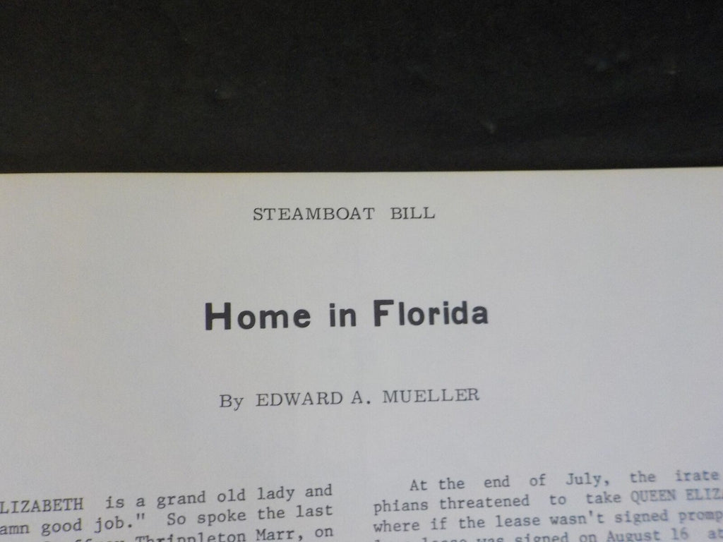 Steamboat Bill #109 Spring 1969 Journal of the Steamship Historical So ...