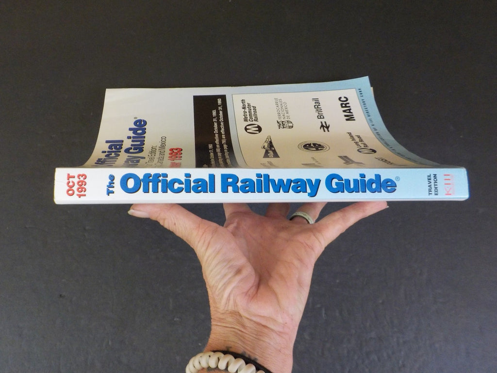 Official Railway Guide 1993 October North American Travel Edition ...