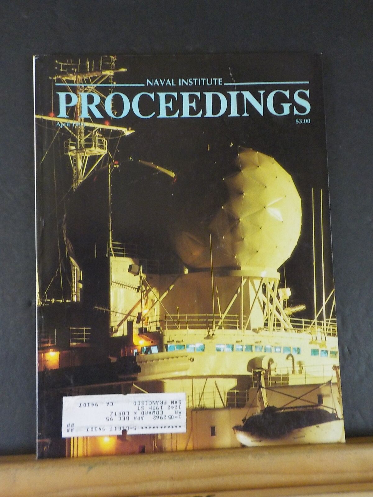 Proceedings Magazine US Naval Institute 1995 April 50 Years Ago ...