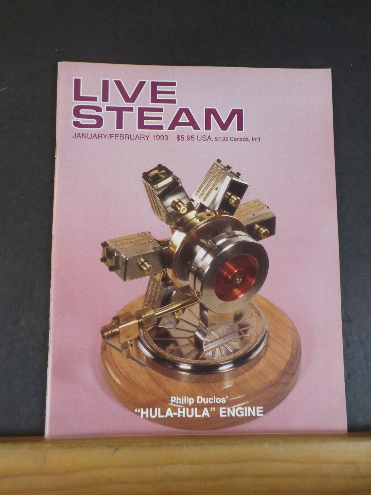 Live Steam Magazine 1993 January Feb PRR A3 switcher tender Sutherland ...