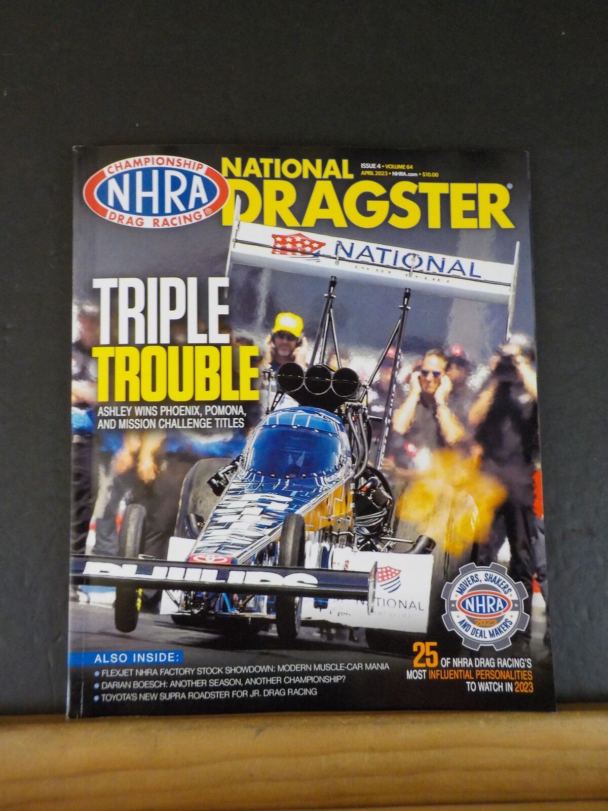 National Dragster Magazine 2023 April Triple Trouble NHRA ...
