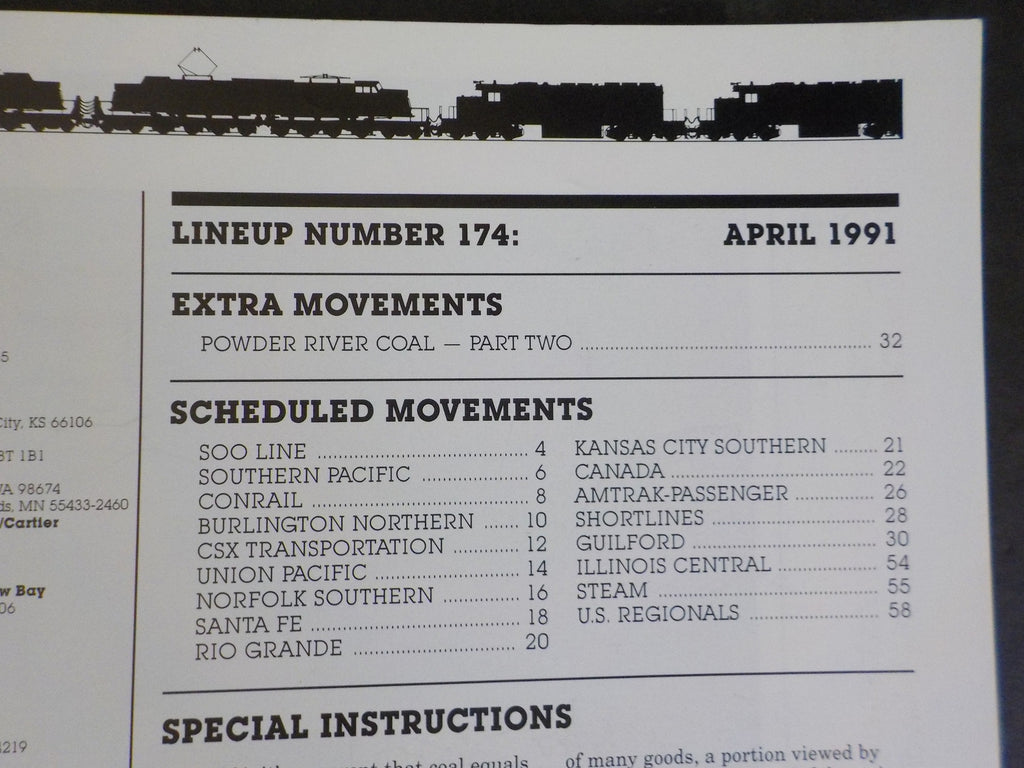 CTC Board Railroads Illustrated #174 April 1991 Railroad News Photos P ...