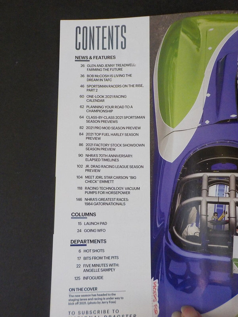 National Dragster Magazine 2021 February Racers to the lanes ...