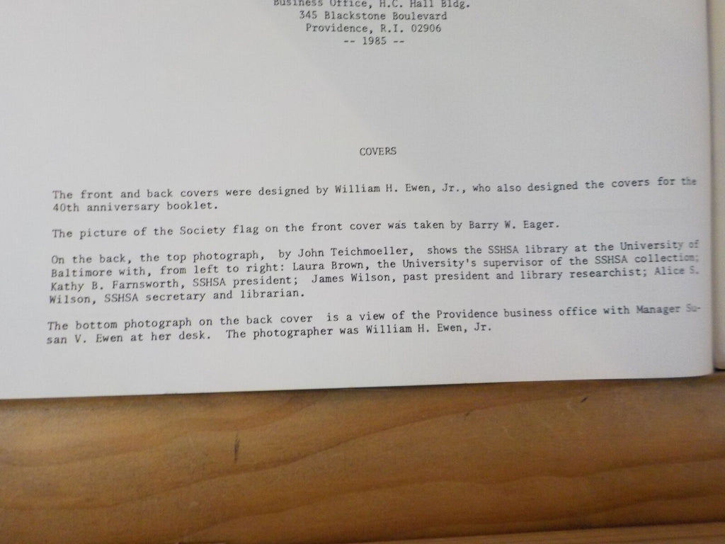 Steamboat Bill 50th Anniversary Journal of the Steamship Historical So ...
