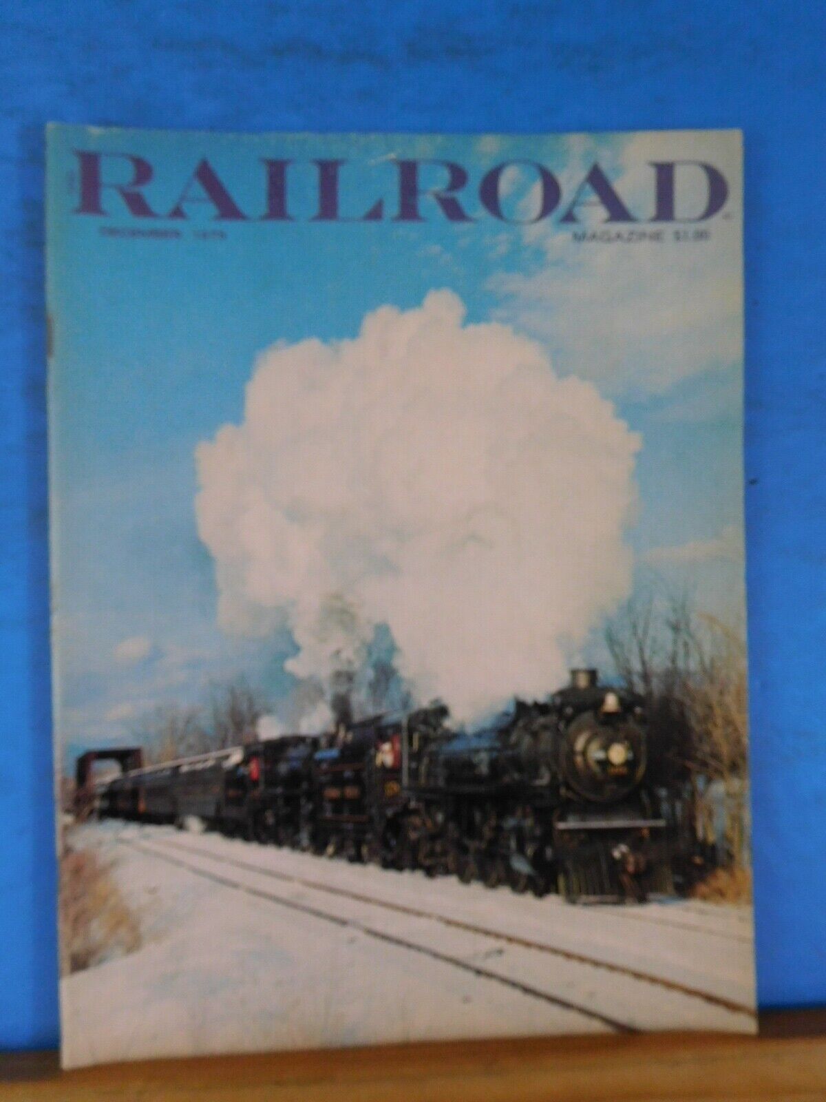 Railroad Magazine 1975 December NYS Short lines roster Steamtown photo ...