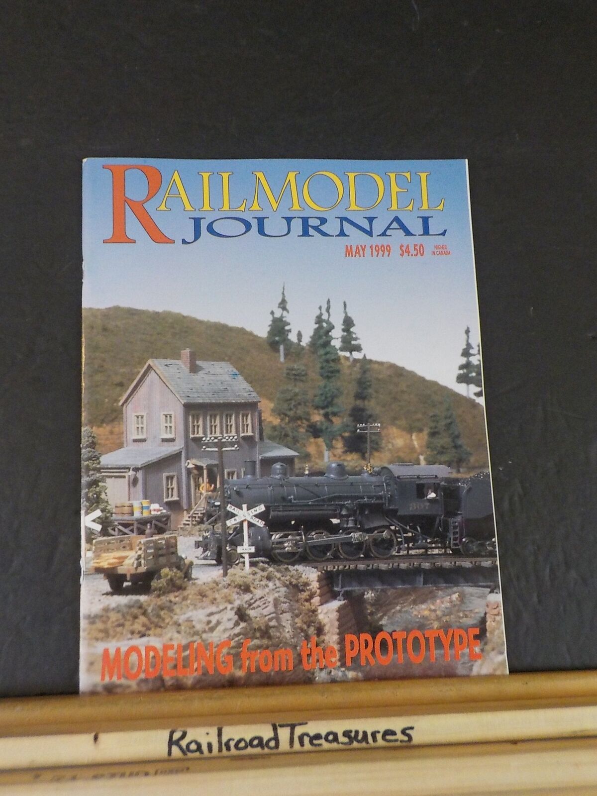 RailModel Journal 1999 May Flat Car to Rail Kit Conversion ...