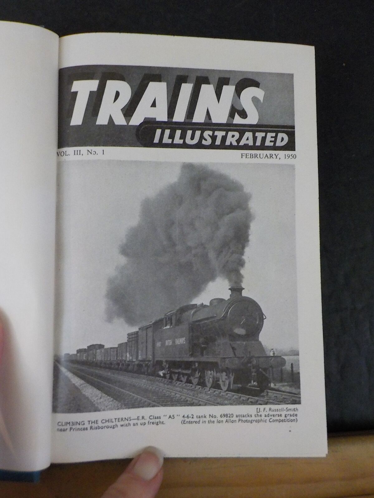 Trains Illustrated Magazine Bound Volume 3 Feb-Dec 1950 – RailroadTreasures