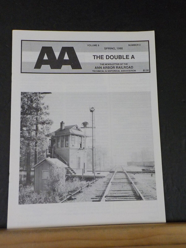 Double A 1990 Spring V6 #2 AA Ann Arbor Historical Society 20 pages ...