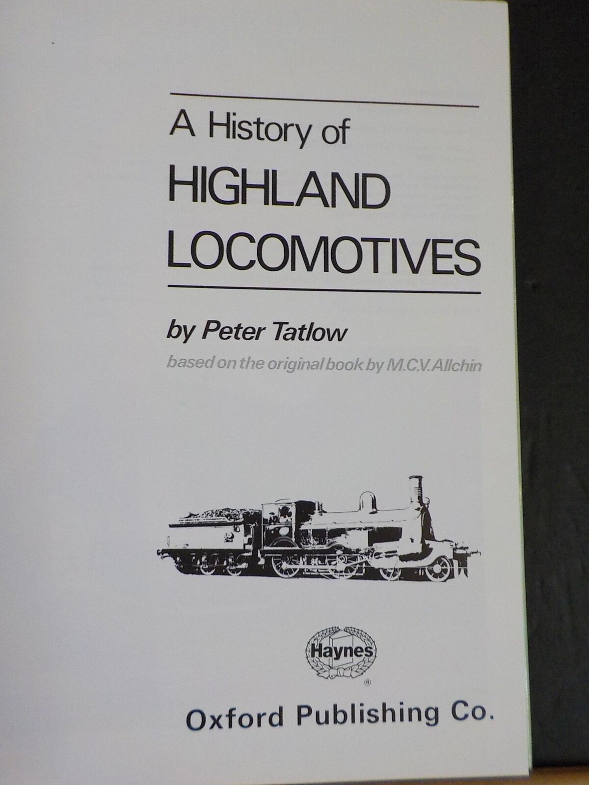 History of Highland Locomotives by Peter Tatlow – RailroadTreasures