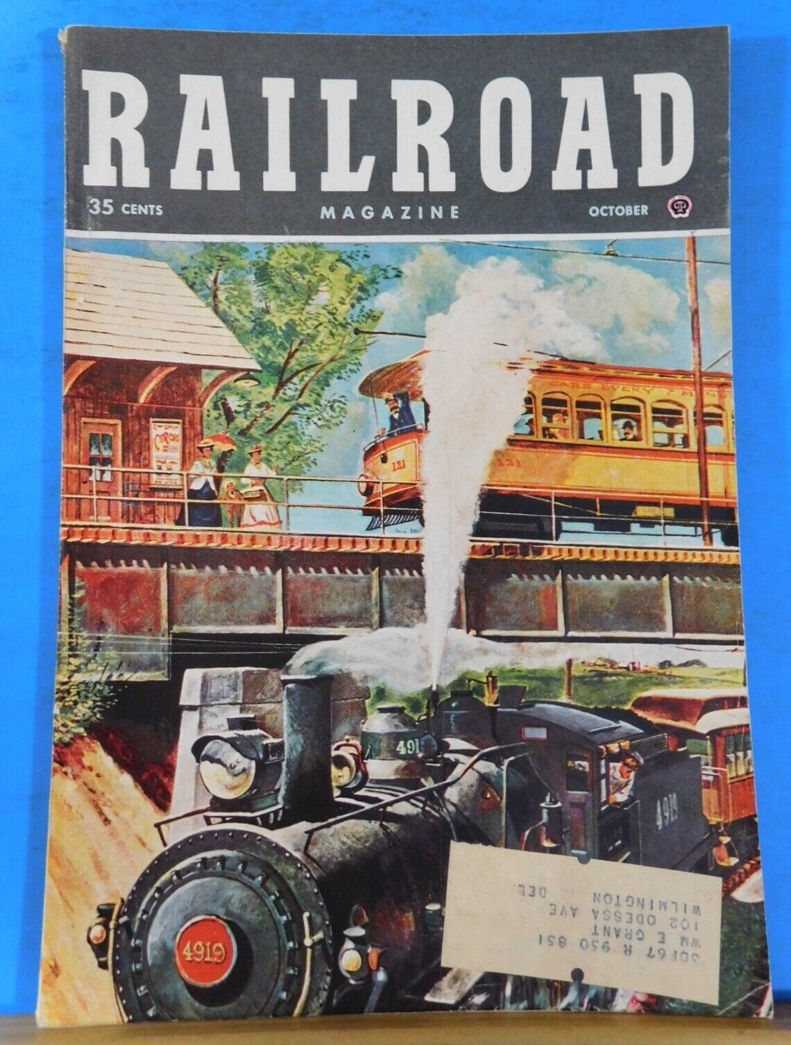 Railroad Magazine 1950 Oct McCloud River Mother Hubbarb – RailroadTreasures