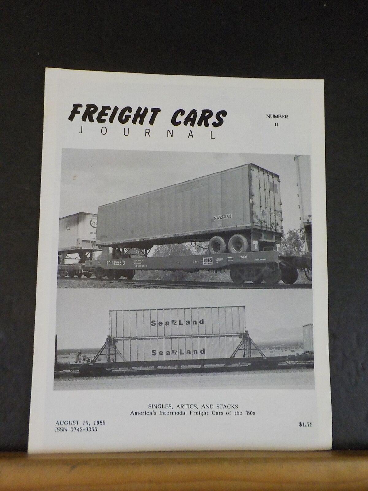 Freight Cars Journal #11 Intermodal Freight Cars of the 80s Singles ar ...