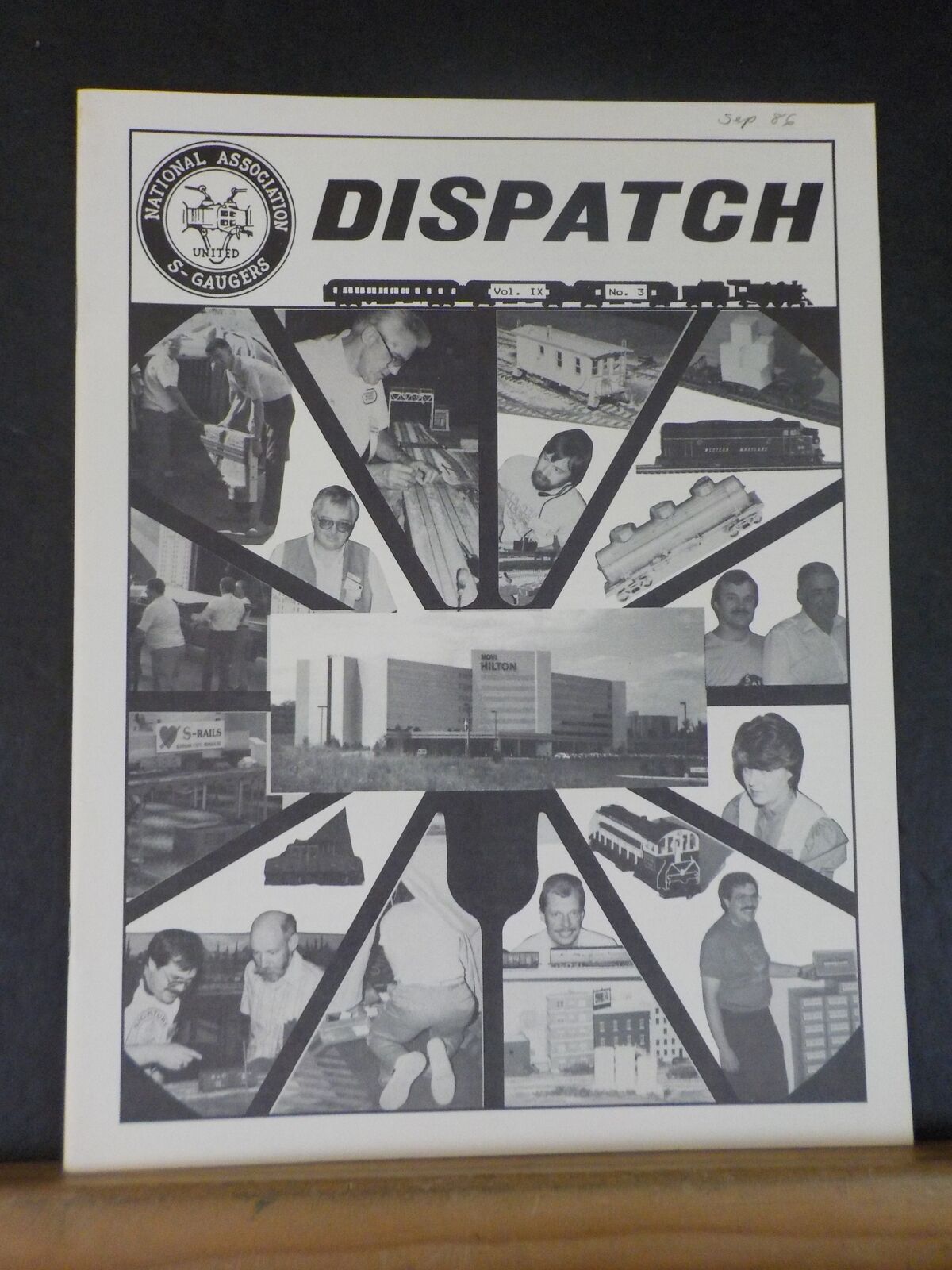 S Gaugers Dispatch Vol 9 #3 1986 Sept Nasg Story – RailroadTreasures