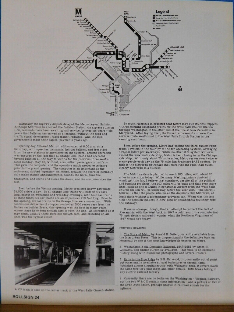 Rollsign Magazine of New England Transit News 1986 July August ...
