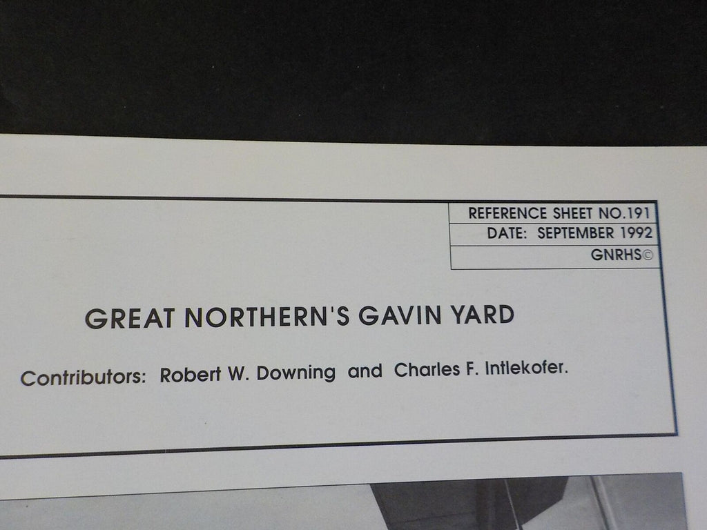 Great Northern Goat Reference Sheet #191 September 1992 Gavin Yard ...