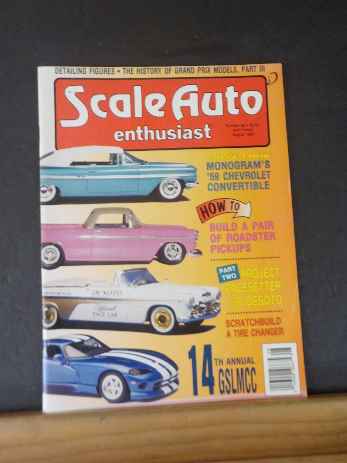 Scale Auto Enthusiast #86 1993 August Detailing figures Grand Prix mod ...
