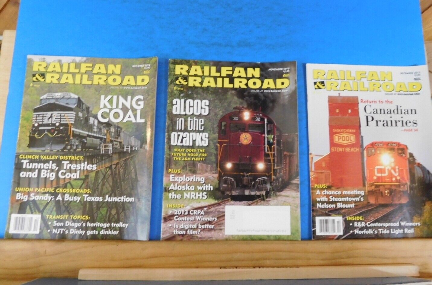 Railfan & Railroad Magazine Complete Year 2013 Complete Year Railfan ...