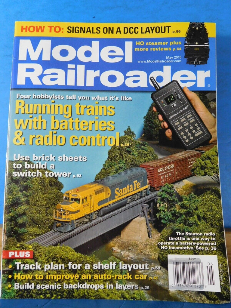 Model Railroader Magazine 2015 May Signals on a DCC Layout ...