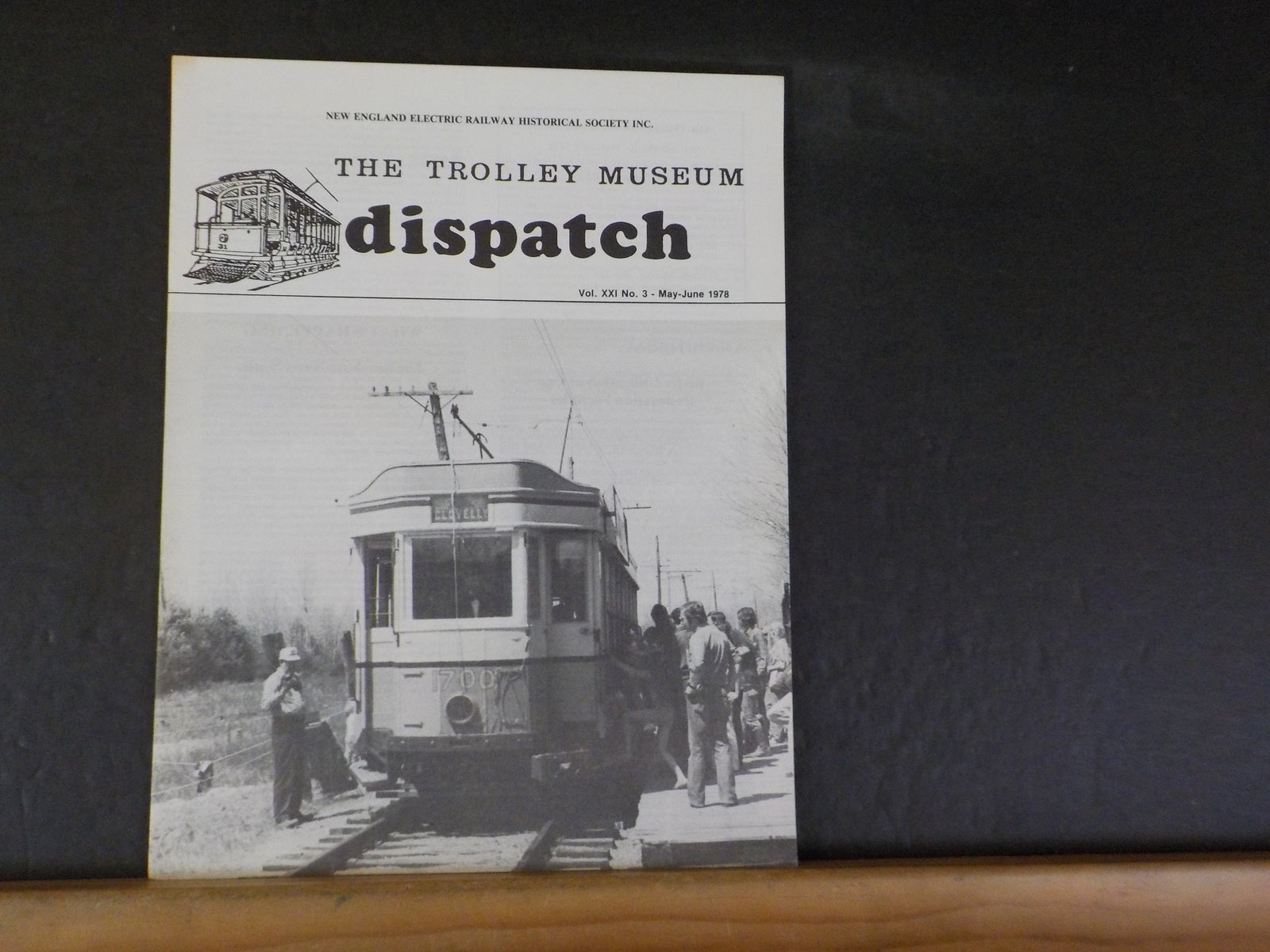 Trolley Museum Dispatch 1978 May-June Vol XXI No 3 Seashore news ...