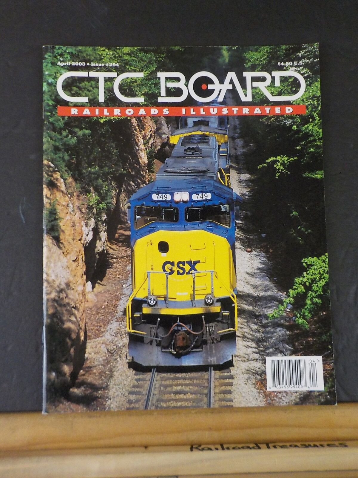 CTC Board Railroads Illustrated #294 April 2003 Railroad News Photos ...