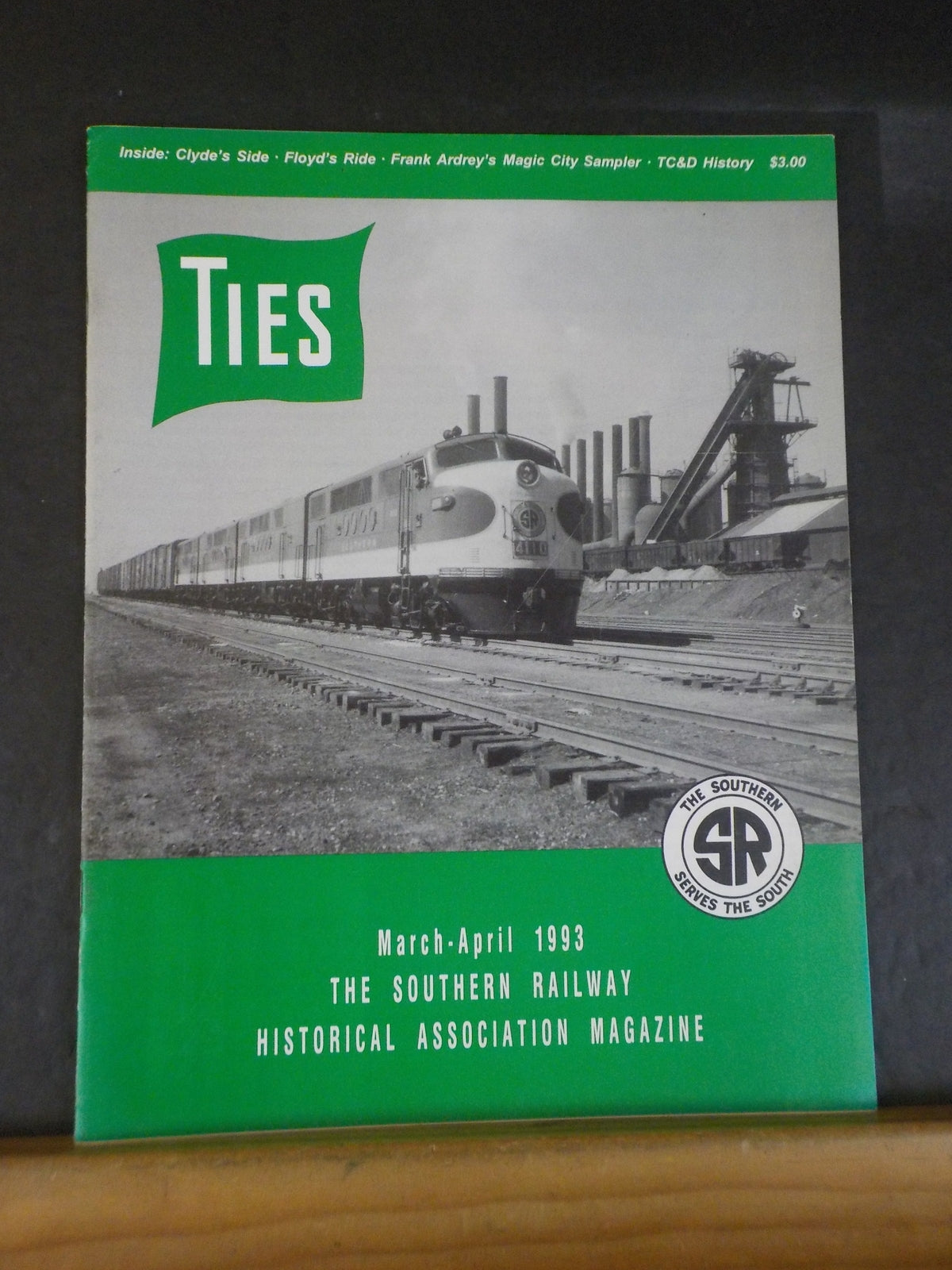 Ties Magazine Southern Railway Historical Assn 1993 March April ...