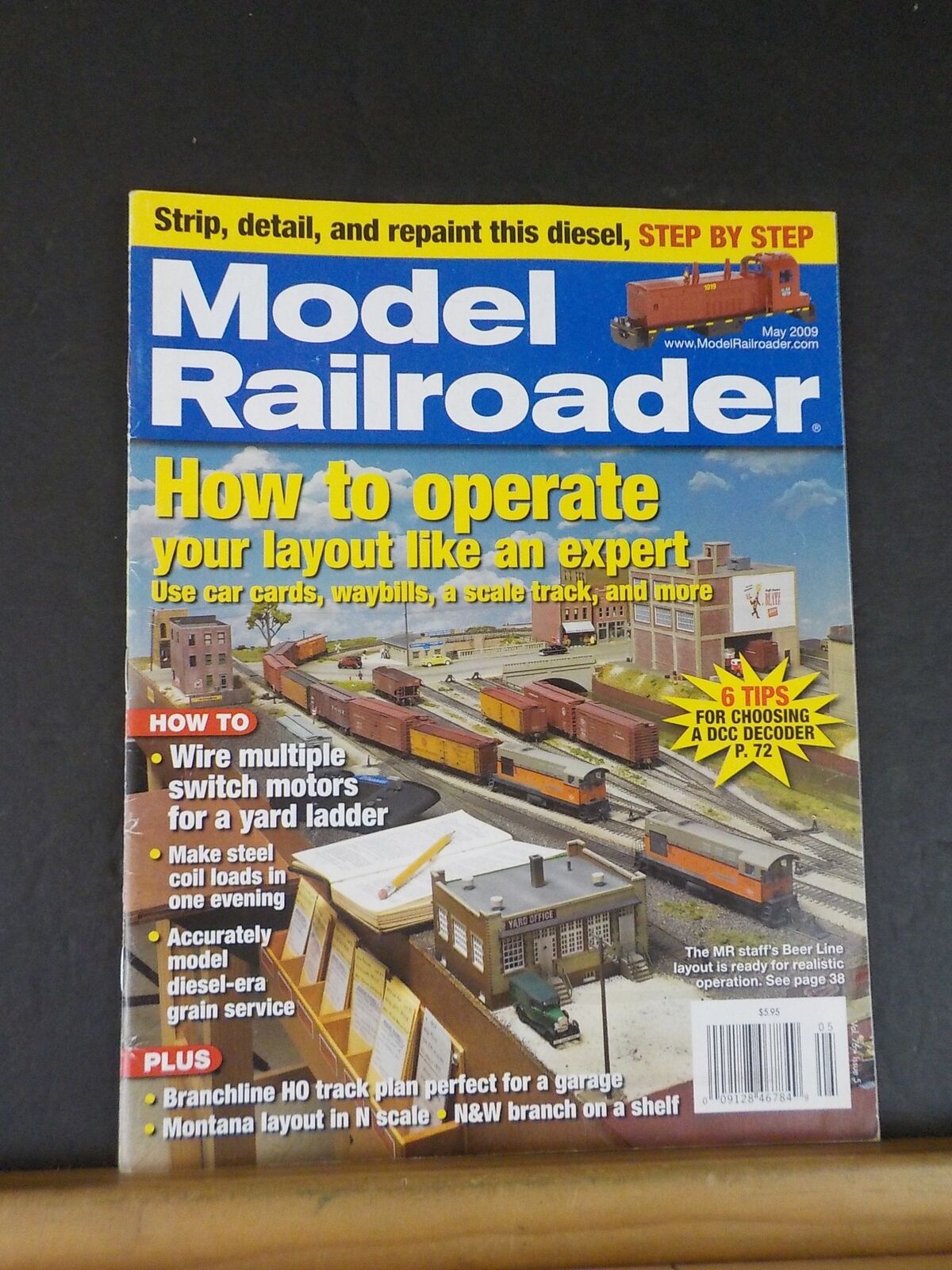 Model Railroader Magazine 2009 May How to operated your layout like an ...