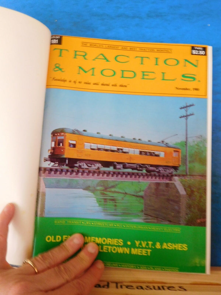 Traction & Models Bound Volume 16 #181 Nov 80 - #192 October 1981 ...