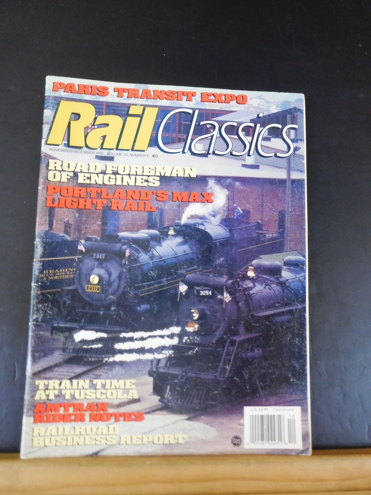 Rail Classics Magazine 1995 November December V24#6 Road foreman of en ...