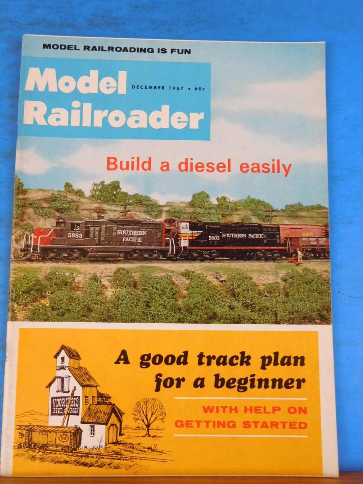 Model Railroader Magazine 1967 December A good track plan for a beginn ...