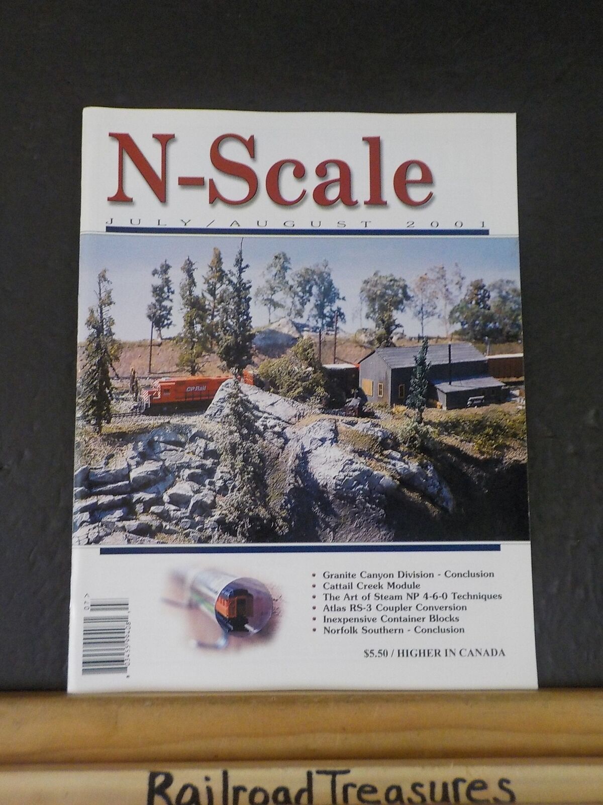 N Scale Magazine 2002 July August Abingdon Freight House ...