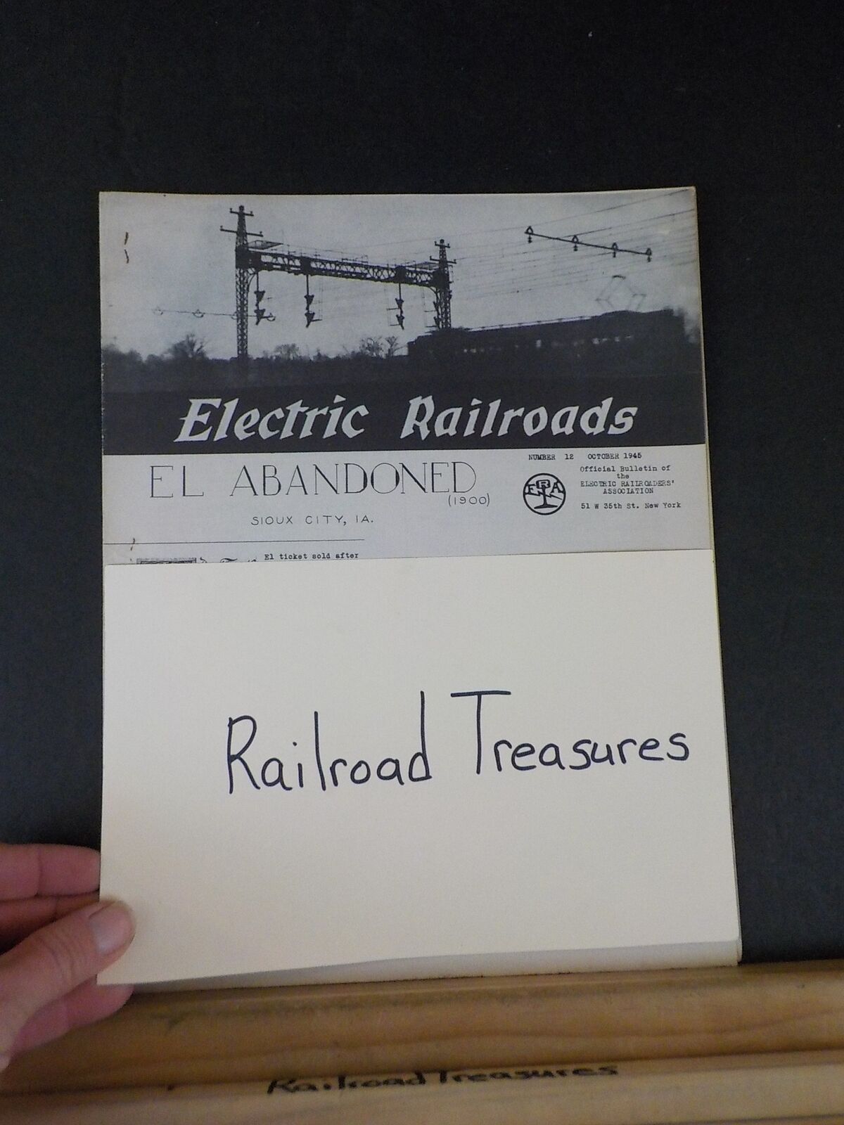 Electric Railroads #12 Oct 1945 El Abandoned Sioux City IA ERA ...