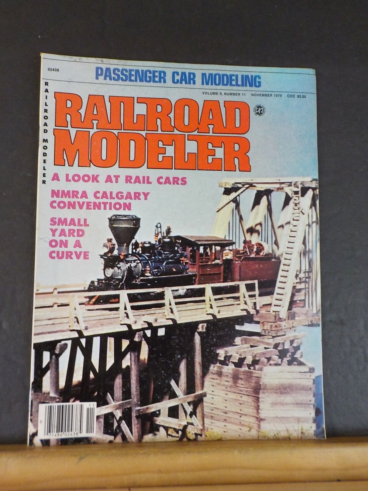 Railroad Modeler 1979 November V9#11 PAssenger car modeling Rail Cars ...