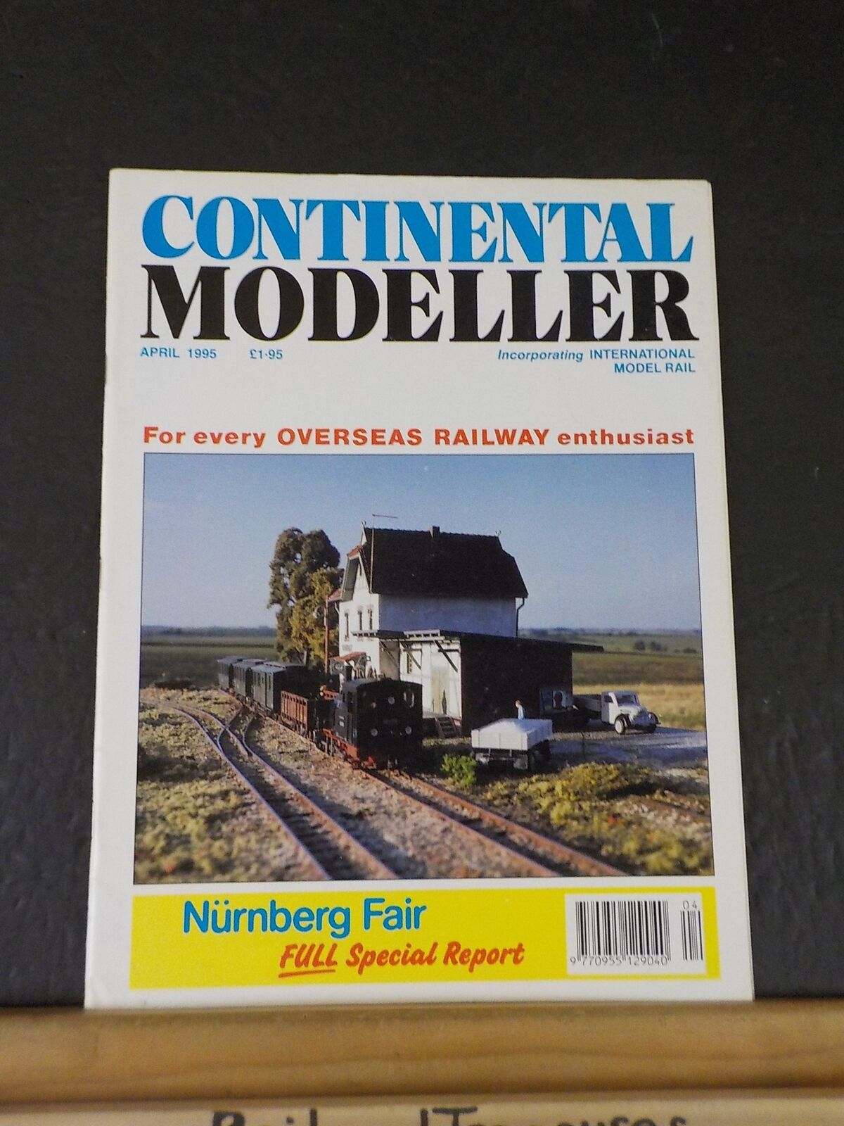 Continental Modeller 1995 April Nurnberg Fair Scale drawings THE Gbs V ...