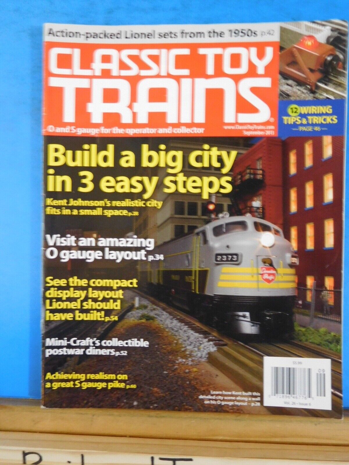 Classic Toy Trains 2013 September Build a big city in 3 easy steps ...