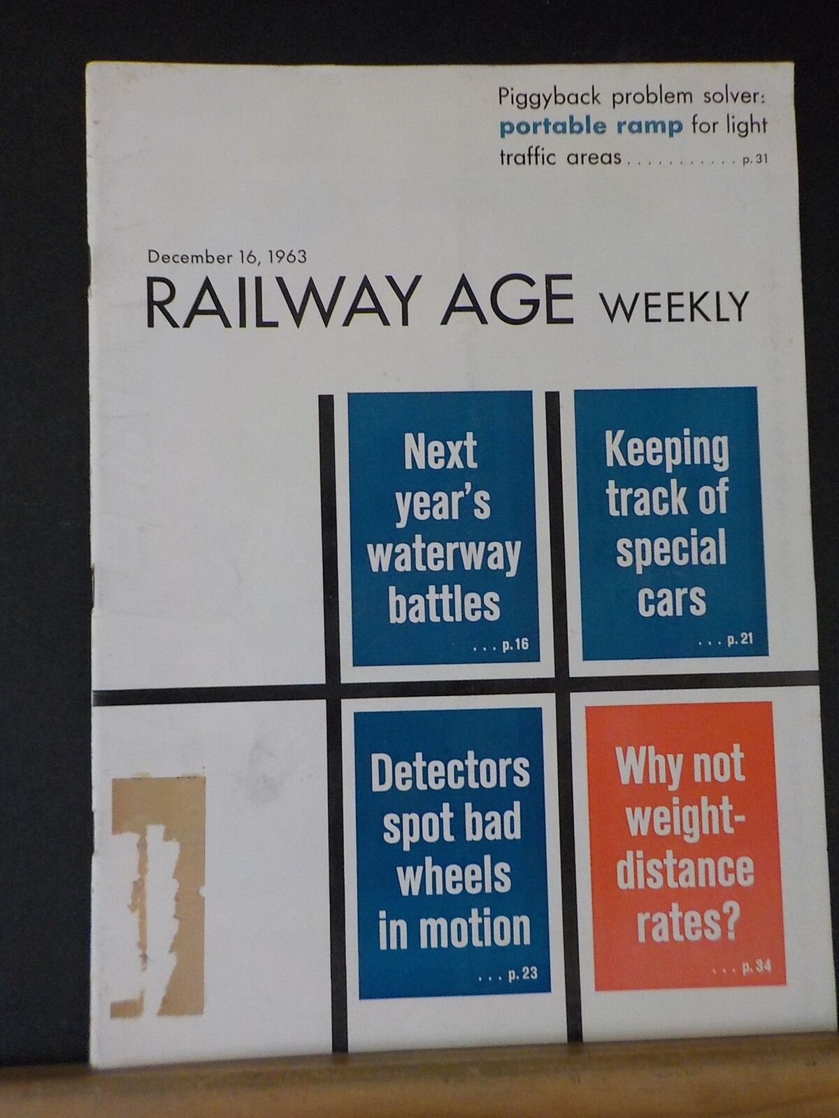 Railway Age Weekly 1963 December 16 – RailroadTreasures