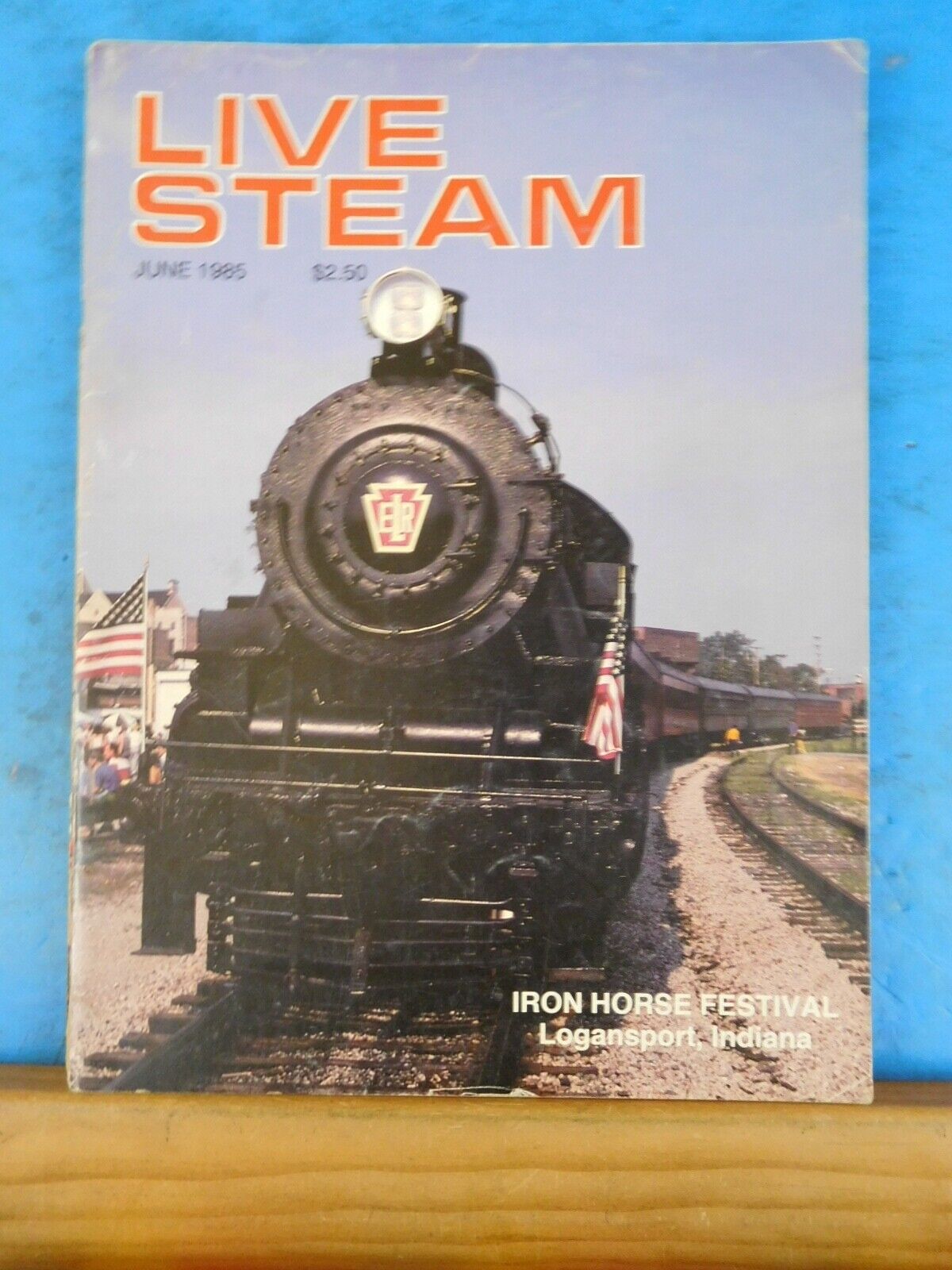 Live Steam Magazine 1985 June Displacement Lubricator Buffer beams Str ...
