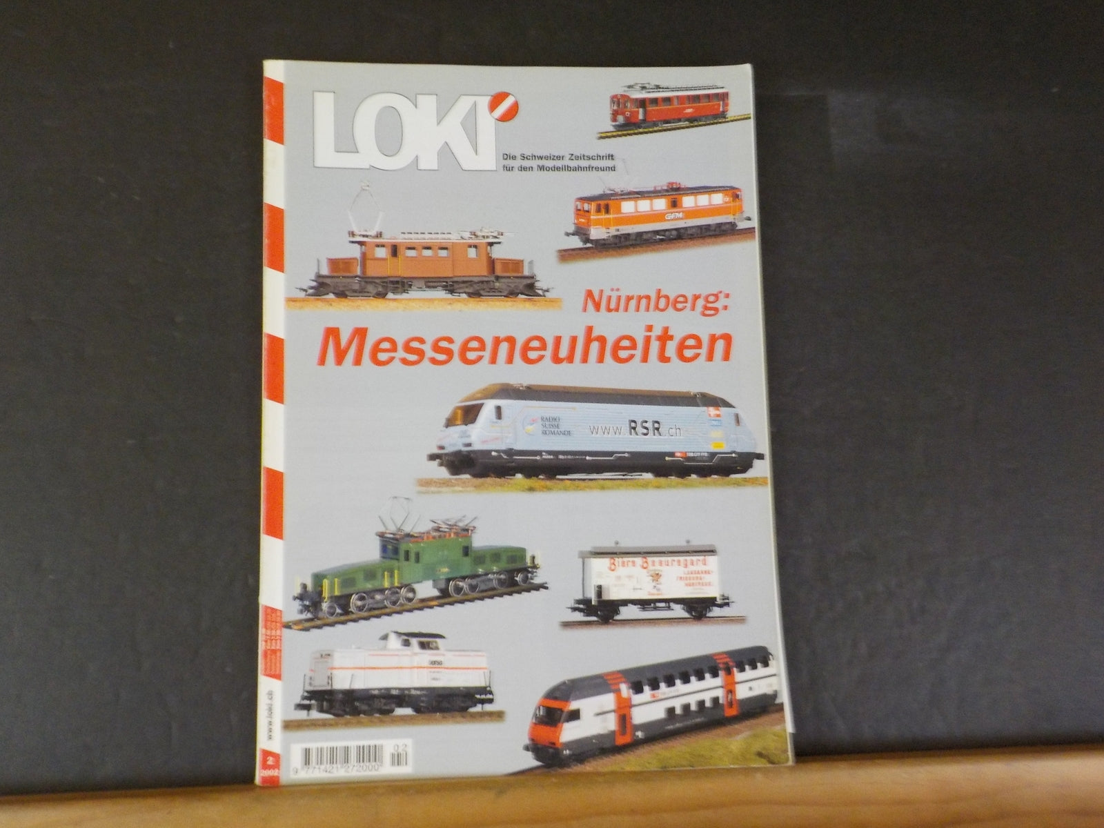 Loki Magazine 2002 2 with loose 2001 index Nurnberg Messeneuheiten ...