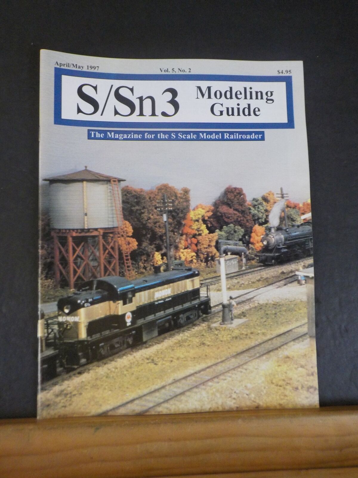 S/Sn3 Modeling Guide 1997 April May V5#2 S Scale Wedge snowplow scratc ...