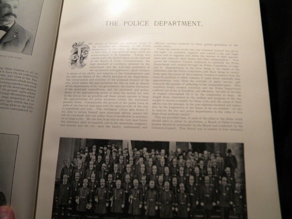 Newark New Jersey Illustrated by Peter Leary Hard Cover 1891 ...