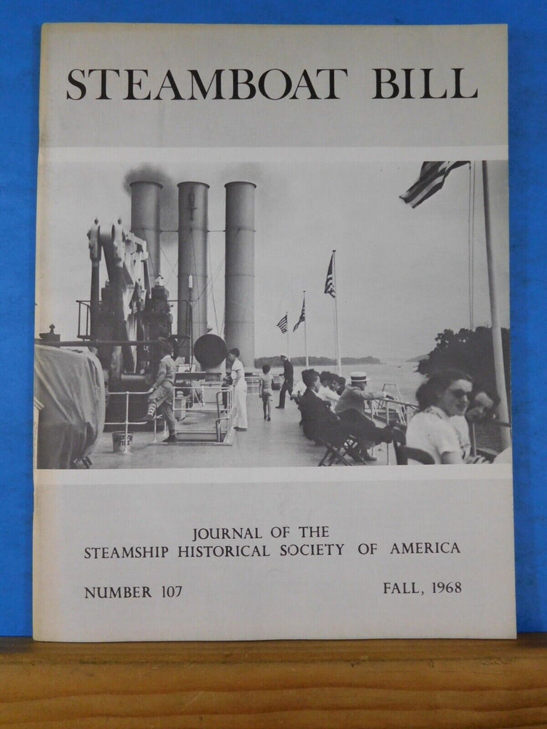 Steamboat Bill #107 Fall 1968 Journal of the Steamship Historical Soci ...