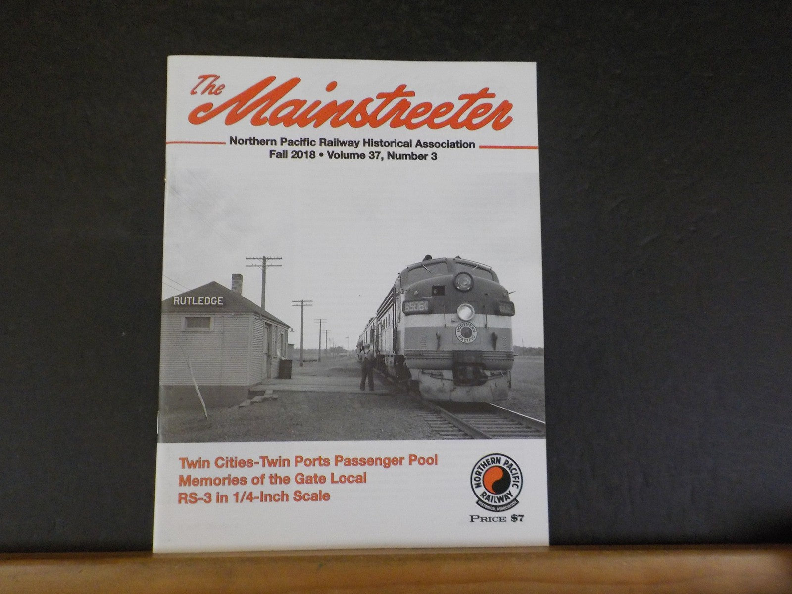 The Mainstreeter Northern Pacific Ry Historical Society Vol 37 #3 2018 ...