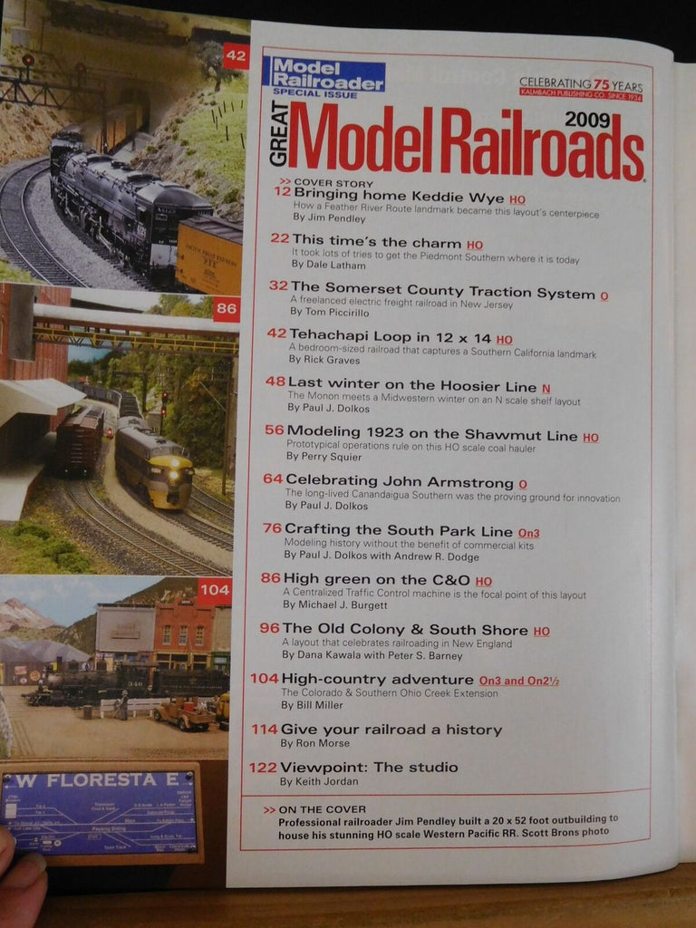 Great Model Railroads 2009 Model Railroader Special Issue Growing up o ...