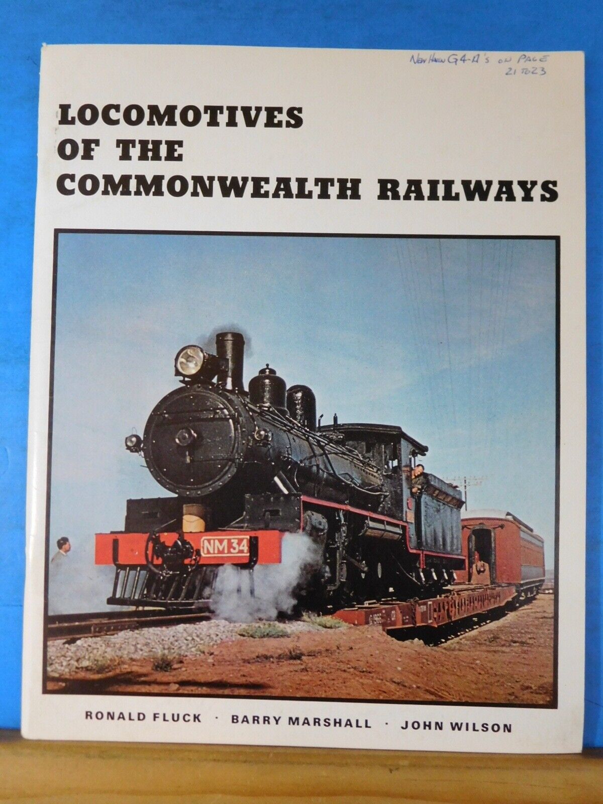 Locomotives of the Commonwealth Railway by Fluck, Marshall, Wilson ...